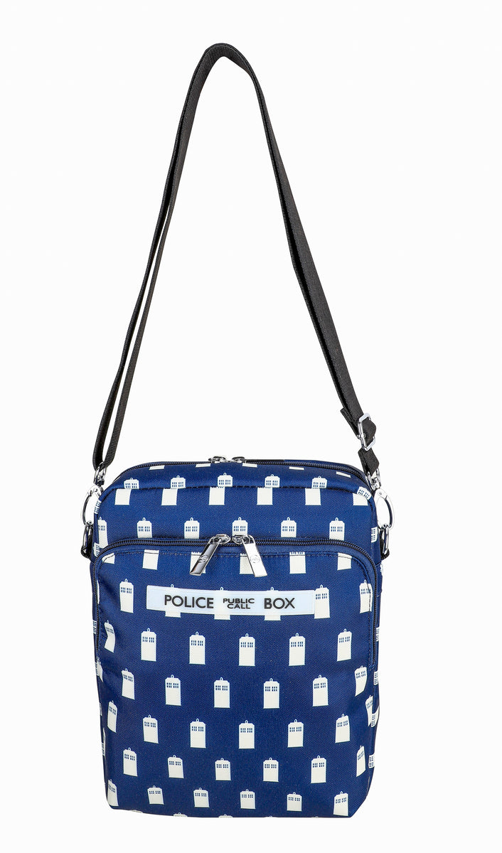 TARDIS Doctor Who Cross Body Bag - Doctor Who Messenger Satchel Bag ...