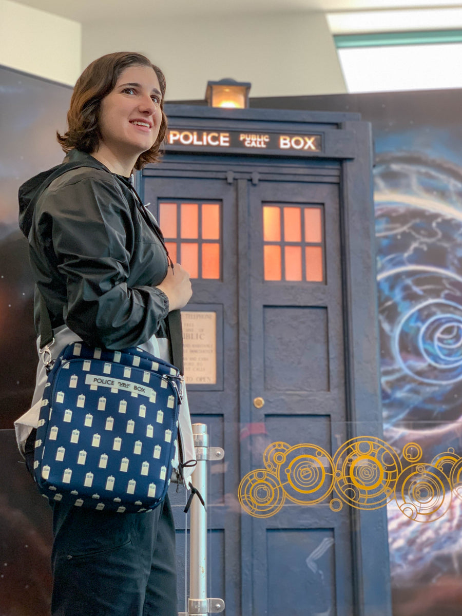 TARDIS Doctor Who Cross Body Bag - Doctor Who Messenger Satchel Bag ...